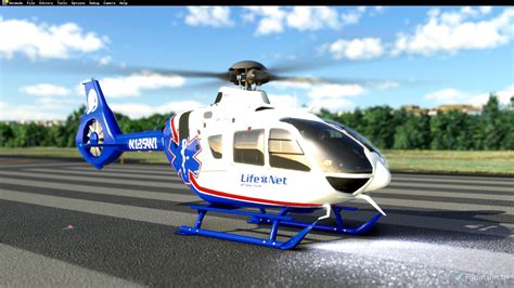 Ny Lifenet ⚚ H135 For Microsoft Flight Simulator Msfs