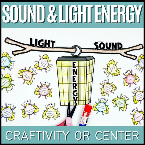 Light And Sound Energy Sort Craftivity