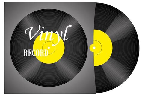 Premium Vector Realistic Gramophone Or Vinyl Record Audio Classic