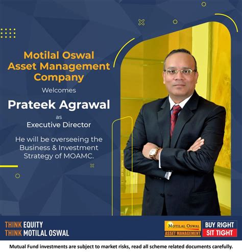 Motilal Oswal Financial Services Ltd On Linkedin Lets Welcome Mr Prateek Agrawal Who Has