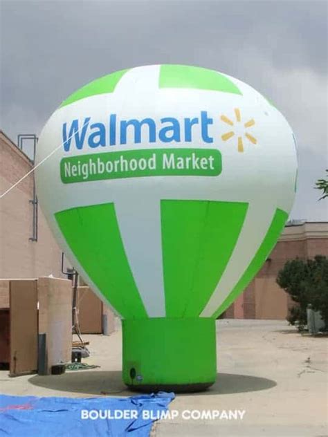 Hot Air Balloon Shaped Inflatables Blow Up Sales Boulder Blimp