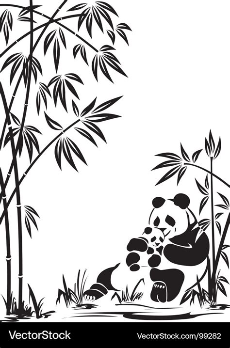Panda Bear Vector Images Over 28 000