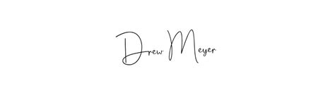 83 Drew Meyer Name Signature Style Ideas Get Esignature