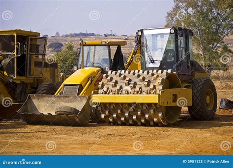 Heavy Duty Construction Equipment Stock Image Image Of Caterpillar