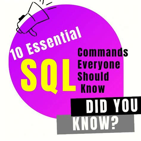 What Sql Commands Everyone Should Know Muhammad Asim Posted On The Topic Linkedin