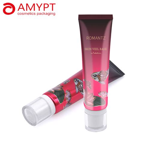 Extruded Cosmetic Packaging Tube Pointed Nozzle Design For Eyebb