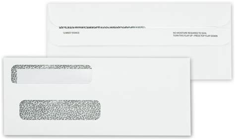 Dual Window Confidential Check Envelope For Dlt104 1