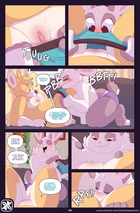 Rule 34 Anthro Banter Blush Breasts Canid Canine Canis Closed Eyes