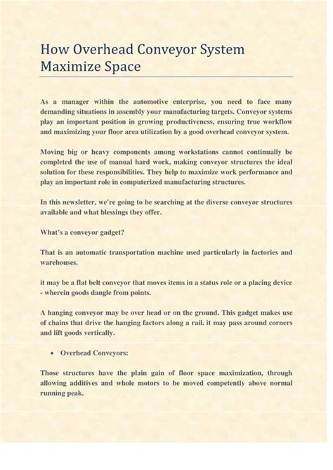 Ppt Overhead Clothing Conveyor Powerpoint Presentation Free Download Id12270235