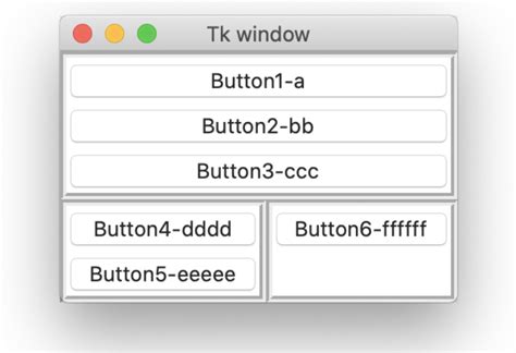 Tkinterの Framepackgridを理解してみる Watlab