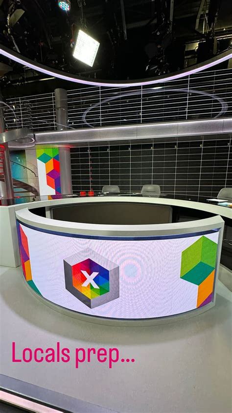 Locals Prep Bbc News Studio For Local Elections