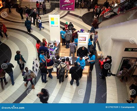 Microsoft Booth Editorial Image 35331864