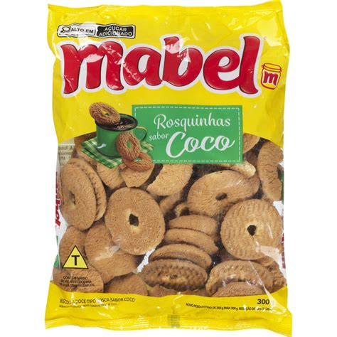 Biscoitos Rosquinhas Coco Mabel Emb 300 Gr Continente Online
