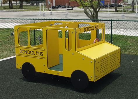 School Bus From Dunrite Playgrounds