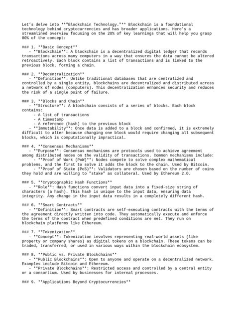 blockchain technology pdf