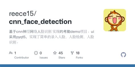 Github Reece Cnn Face Detection Cnn Demo Ui Pyqt
