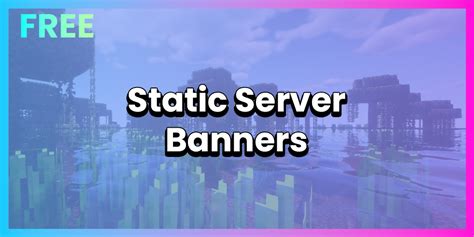Minecraft Server Banner