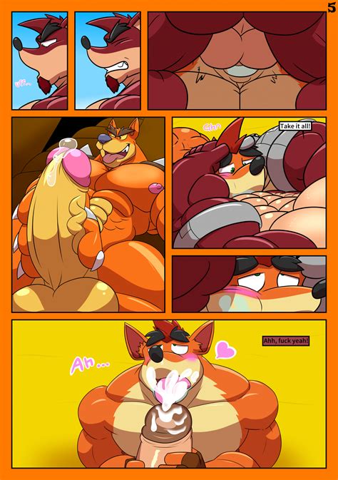Rule 34 Abs Activision Anthro Bandicoot Blush Bodily Fluids Comic