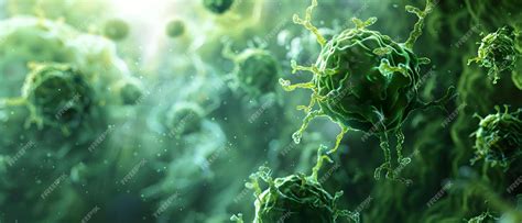 Premium Photo Abstract Green And White Design Resembling