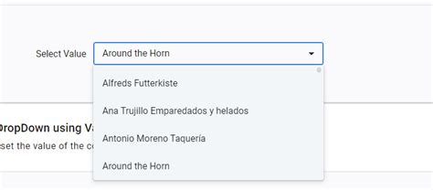 Radzendropdown Displays The Items On Top Of The Dropdown Radzen