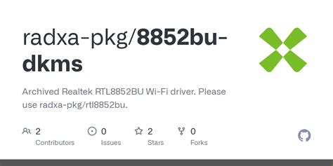 GitHub Radxa Pkg Bu Dkms Archived Realtek RTL BU Wi Fi Driver Please Use Radxa Pkg