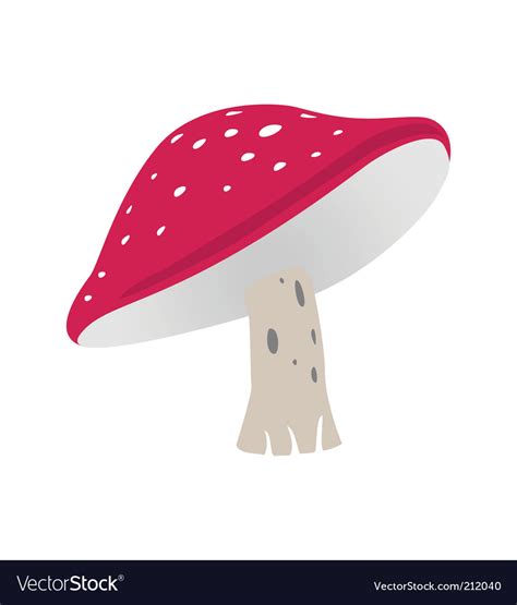 Fly Agaric Royalty Free Vector Image Vectorstock