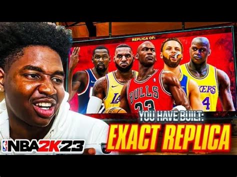 Best Nba 2k23 Replica Builds How To Make Your Mycareer Player Like