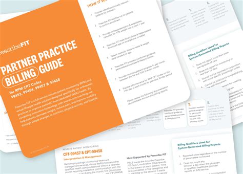 Rpm Cpt Code Billing Guide Prescribe Fit