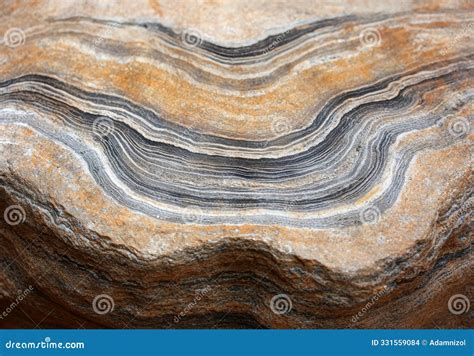 Sedimentary Texture Closeup Created With Generative Ai Royalty Free Stock Image Cartoondealer