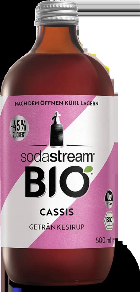 Sodastream Sirop De Cassis Bio 500 Ml Boutique En Ligne Piccantino France