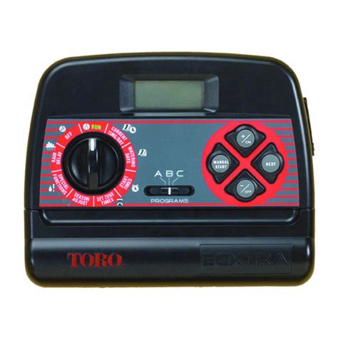 Toro Ecxtra Sprinkler Timer User Manual Pdf Download Manualslib