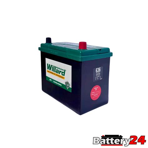 Willard 636 Car Battery 12v 45ah 360 Cca Battery24