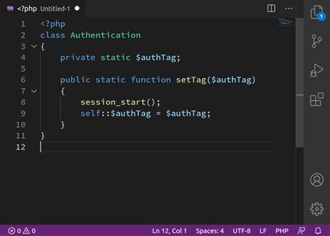 Php Static Keyword With Wrong Scope · Issue 120042 · Microsoftvscode · Github