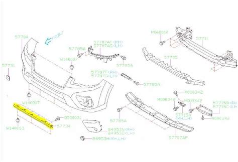 Examining The Front Body Parts Of The 2012 Subaru Forester An