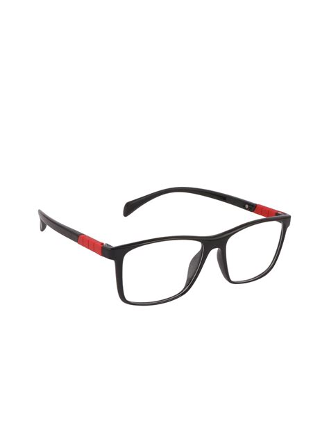Buy Optify Clear Lens And Black Square Computer Glasses With Uv Protected