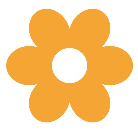 Flower Clipart Simple At Ashley Nugent Blog