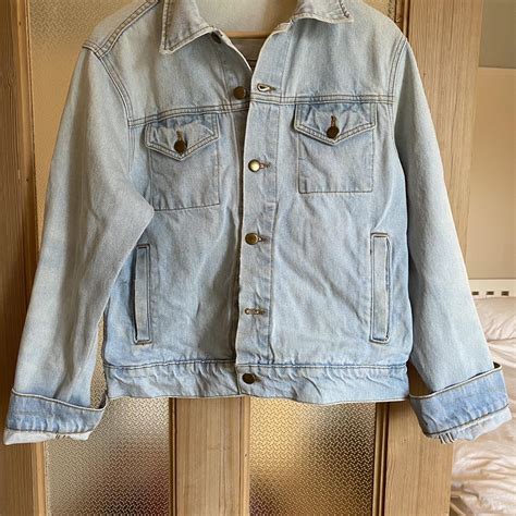 Vintage American Apparel Denim Jacket Very Good Depop