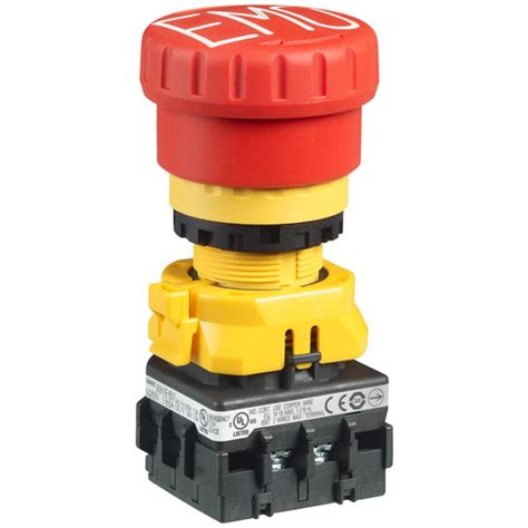 Idec Xa1e Bv413rh Emo Xa Emergency Stop Switch Non Illuminated Turnpull