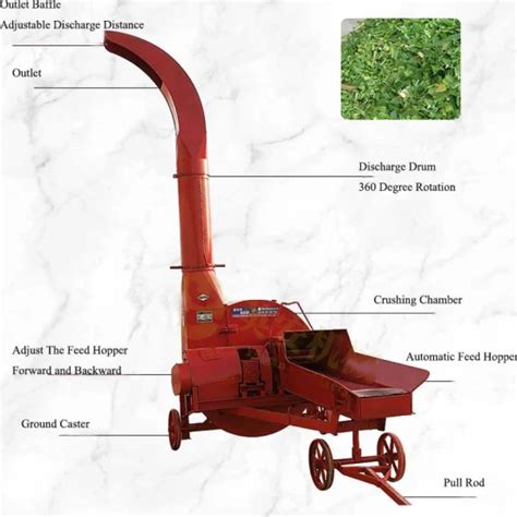 30 Off Hay Grass Cutting Machine Chaff Cutter High Spray Grass