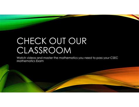 Csec Math Tutor Home