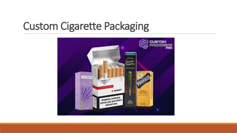 Ppt Cigarette Packaging Powerpoint Presentation Free Download Id