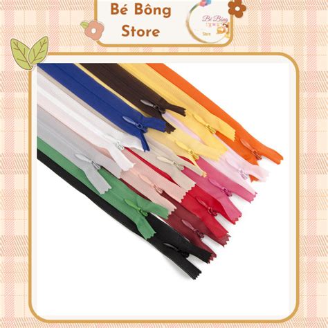 Dây Kéo Giọt Nước Dây Khóa Giọt Lệ Nhiều Màu Các Size 25cm40cm60cm