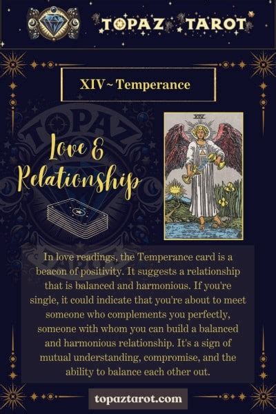 The Temperance Tarot Card Journey Of Balance And Harmony