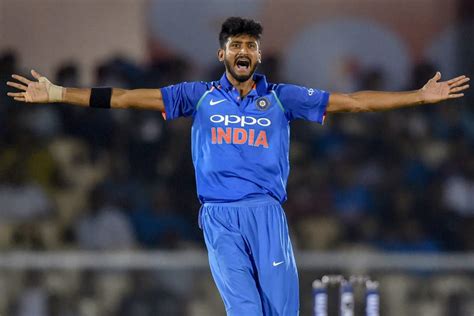 Cricket Khaleel Ahmed Receives An Official Warning For Provocative Action Sports India Show