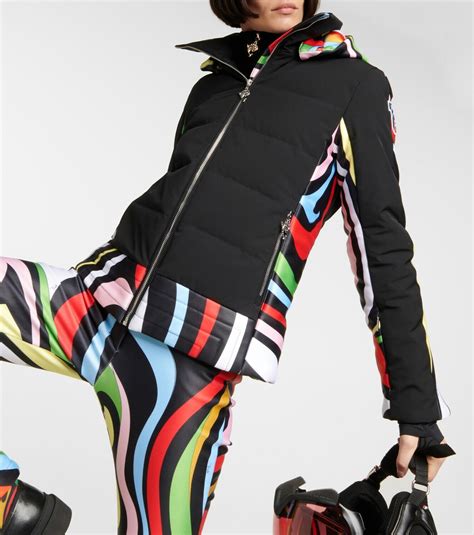 Pucci X Fusalp Printed Down Ski Jacket Emilio Pucci