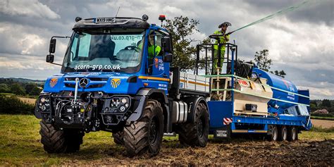 Planting Trees Efficiently With The Unimog U 530 Implement Carrier