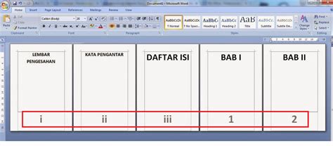 Cara Membuat Nomor Halaman Di Word Modul Komputer