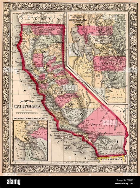 Map Of California Showing Counties