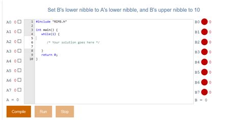 solved set b s lower nibble to a s lower nibble and b s