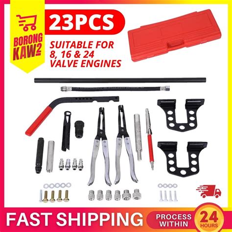 23pcs Valve Spring Remover Installer Tool Set Valve Spring Compressor